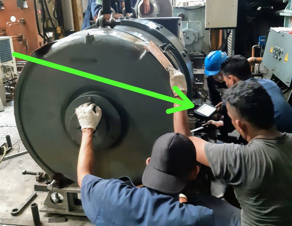 Jasa laser shaft alignment