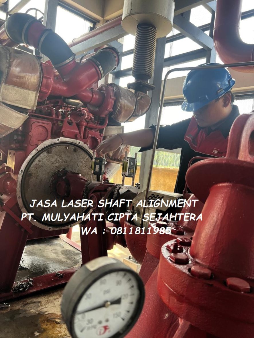 Jasa laser shaft alignment