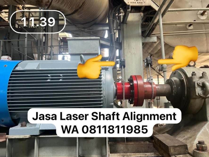 Jasa laser shaft alignment