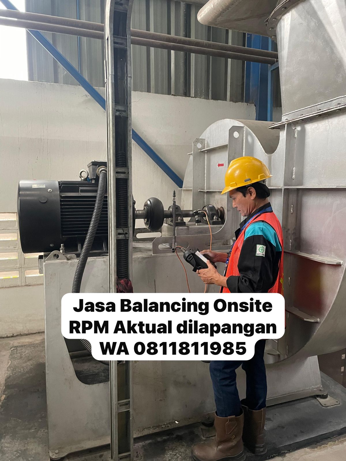 Jasa Balancing Onsite Boiler Fan