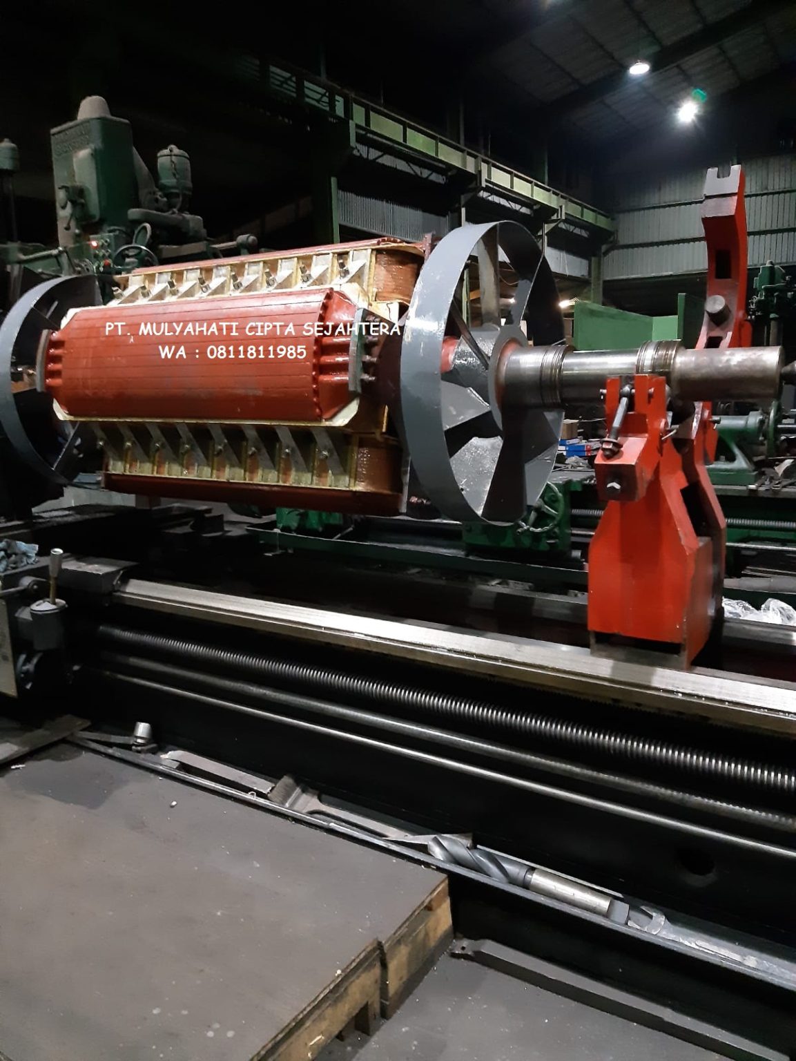 Jasa Balancing Workshop As Shaft Rotor Generator